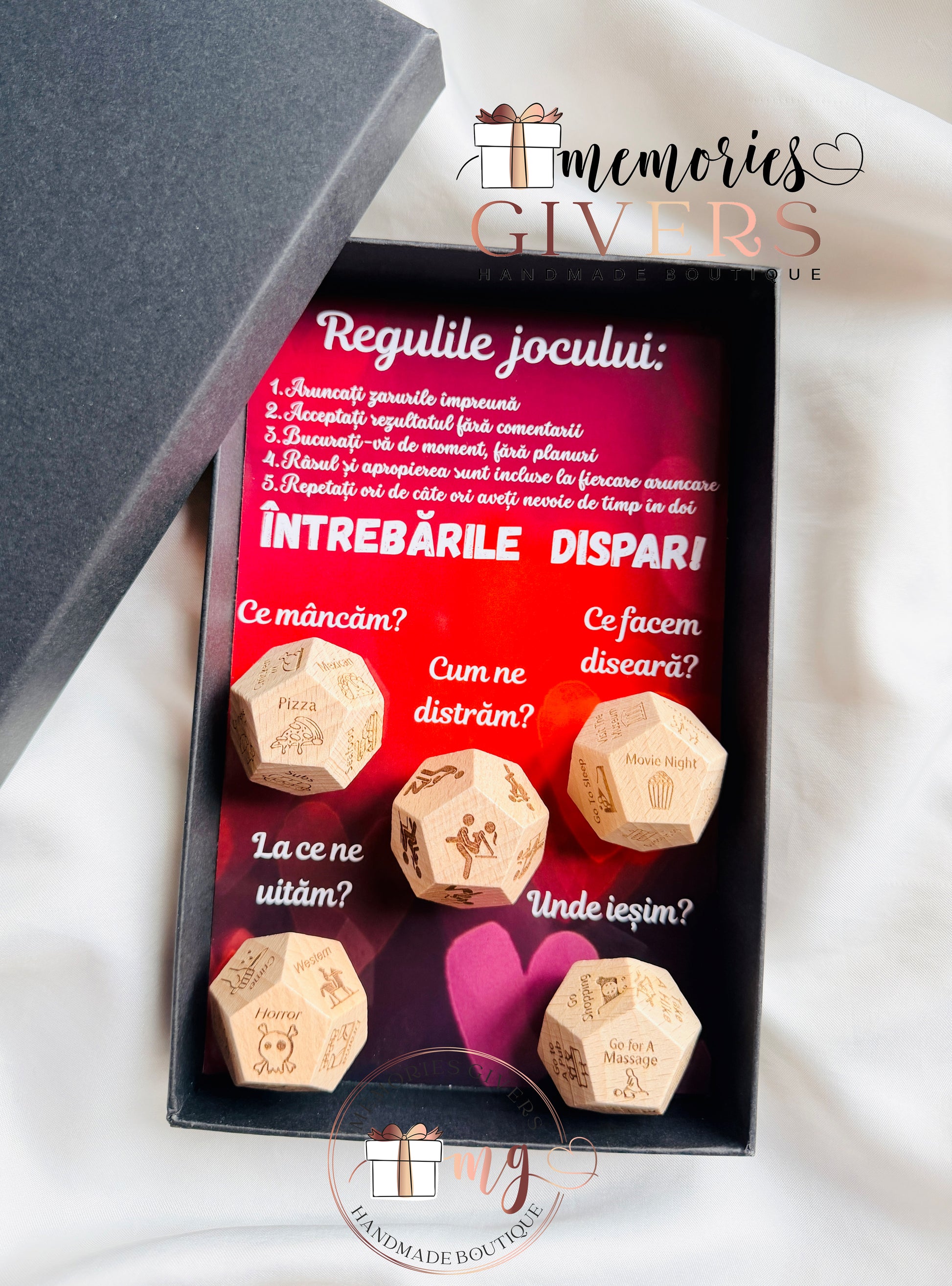 Cutie cu ZARURILE IUBIRII – Memories Givers